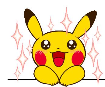 Pikachu Pokemon Sticker Pikachu Pokemon Happy සය ගනන සහ බද