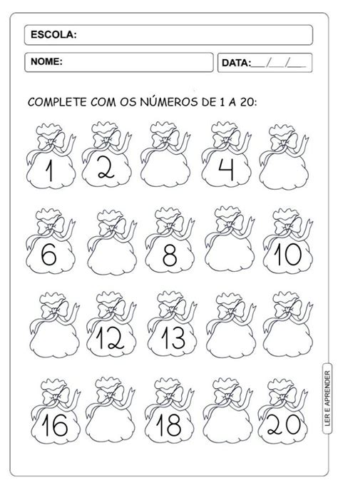 Numerais Para Imprimir De 0 A 20 EDUCA Descubra as melhores opções