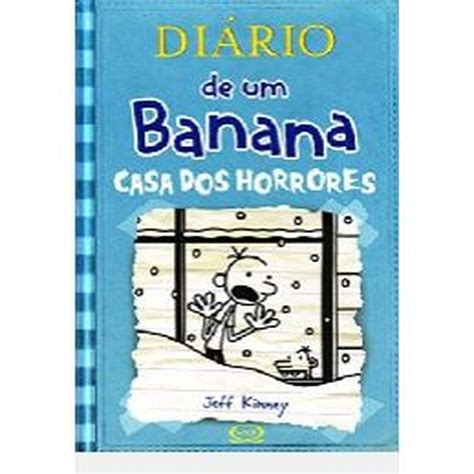Livro Di Rio De Um Banana 6 Casa Dos Horrores Autor Jeff Kinney 2013
