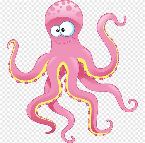 Ilustraci N De Dibujos Animados Lindo Pulpo Png Im Genes Predise Adas