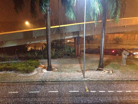 FOTOS Chuva De Granizo Atinge Volta Redonda E Barra Mansa Fotos Em