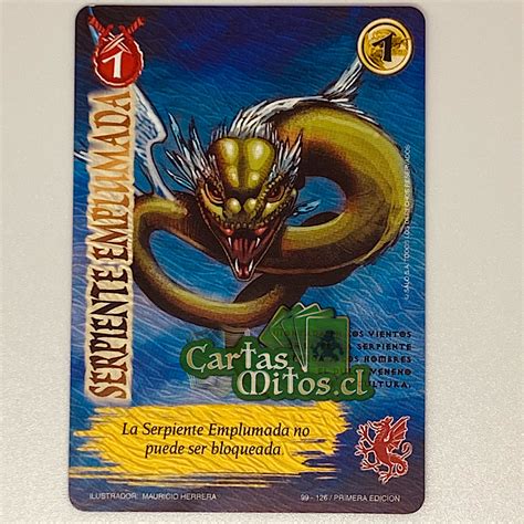 99 126 Serpiente Emplumada Mitos Y Leyendas El Reto Cartas Mitos