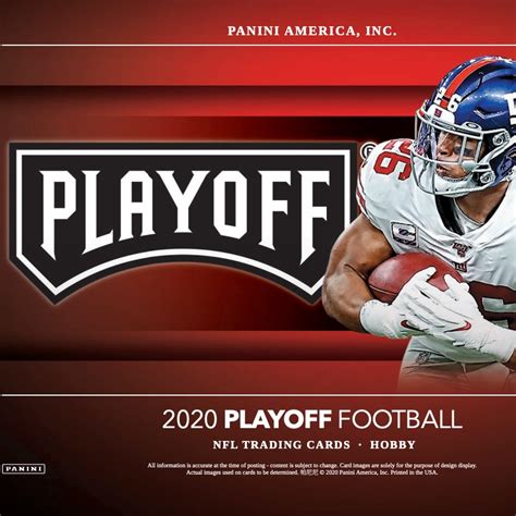 2020 Panini Playoff Football Checklist NFL Set Info Boxes Release Date