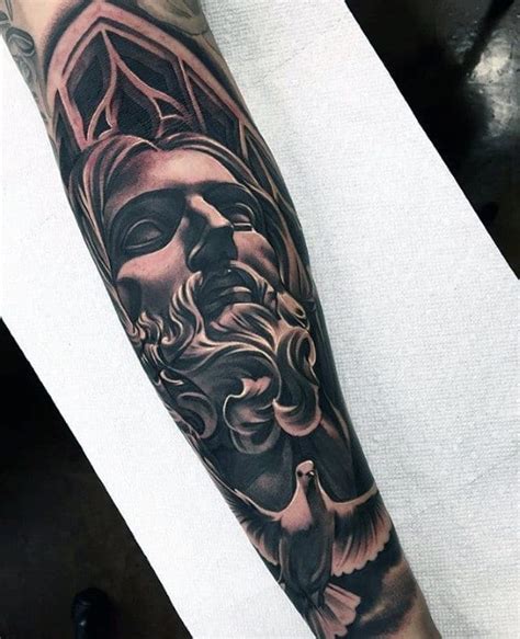 28 Jesus Christ Forearm Tattoo KirstineKai