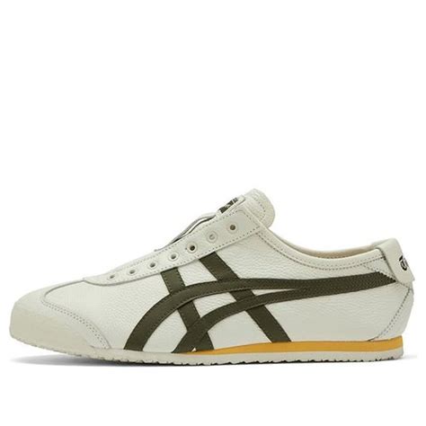 Onitsuka Tiger Mexico 66 Slip On Cream Green Yellow 1183B815 101
