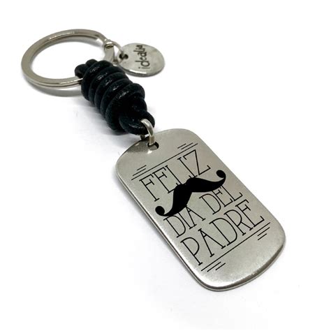 Llaveros personalizados para el día del padre Papá eres mi heroe
