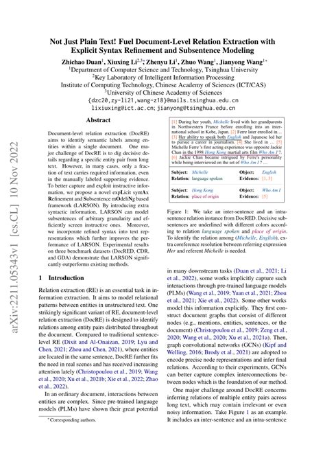 pdf not just plain text fuel document level relation extraction with explicit syntax