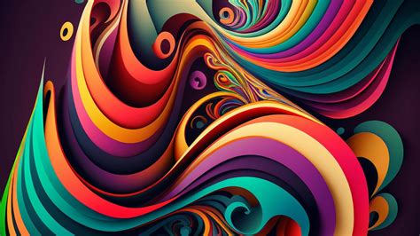 D Texture Colorful Abstract Background For Desktop Wallpaper Image