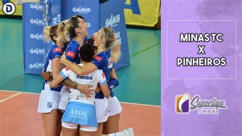 Minas X Pinheiros Melhores Lances Superliga Feminina 21 22 YouTube