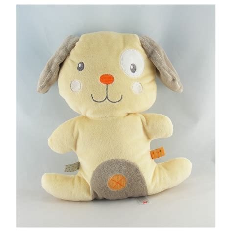 doudou chien écru gris cocard NICOTOY