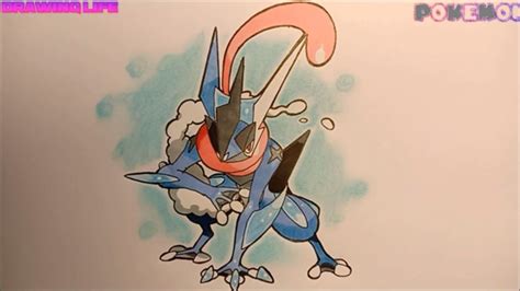 Hướng dẫn cách vẽ pokemon ash greninja đơn giản và đẹp mắt nhất