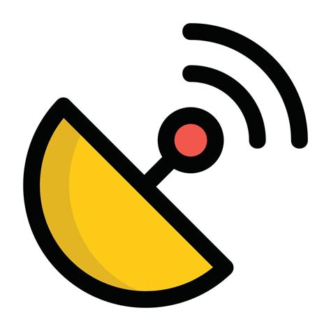 Trendy Parabolic Dish 15717491 Vector Art At Vecteezy