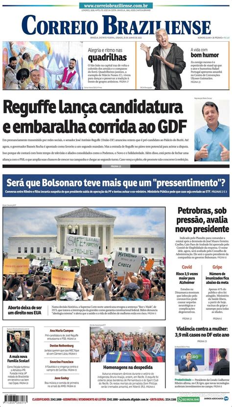 Capa Correio Braziliense