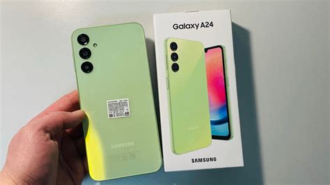 Samsung Galaxy A24 A245 4G Unboxing YouTube