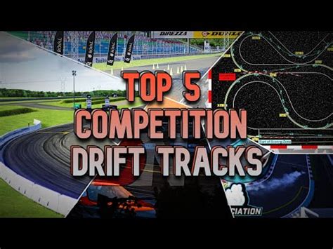 TOP 5 COMPETITION DRIFT TRACKS Assetto Corsa Drifting YouTube