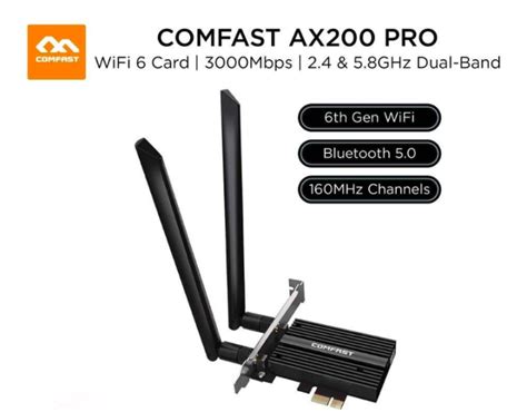SG Ready Stock 2020 New Comfast Intel AX200 PRO Wi Fi 6