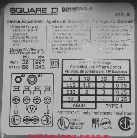 Square D Pumptrol Pressure Switch Manual