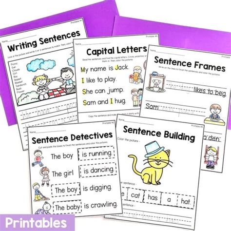 Sentence Writing Unit Grammar Unit Terrific Teaching Tactics