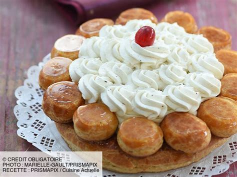 Saint Honoré découvrez les recettes de Cuisine Actuelle