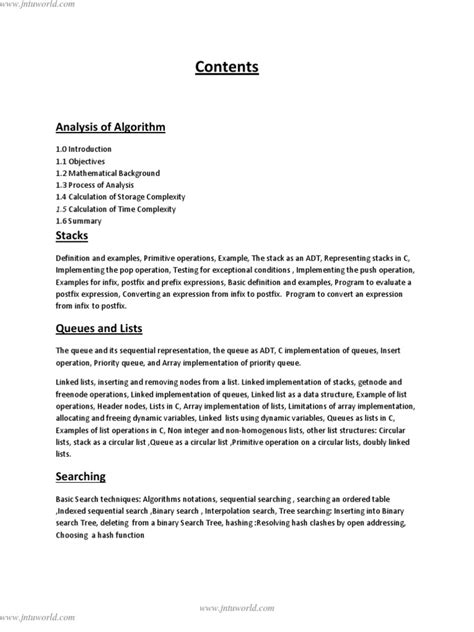 data structure notes pdf computational complexity theory time complexity