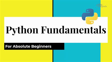 introduction to python python fundamentals for beginners youtube