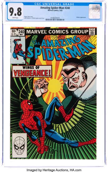 The Amazing Spider Man 240 Marvel 1983 CGC NM MT 9 8 At Auction