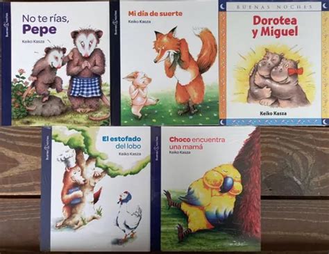 5 Libros Colección Buenas Noches Keiko Kasza Norma