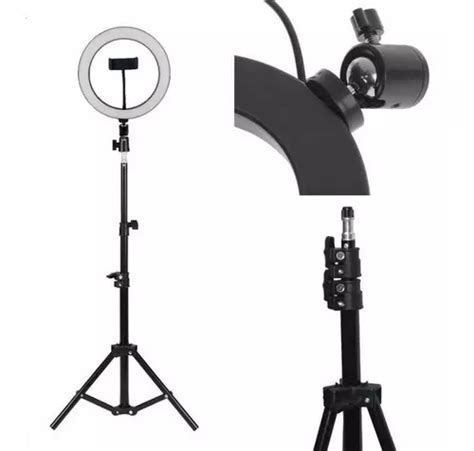 Iluminador Ring Ligth Anel Luz Cm Make Foto Trip Metros Mercadolivre
