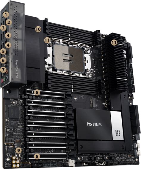Pro WS W790E SAGE SE 主板 ASUS