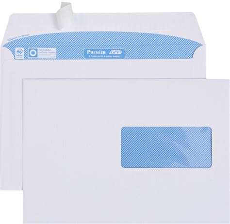 GPV Enveloppes Premier Numérique 110 x 220 mm à fenêtre Achat Vente