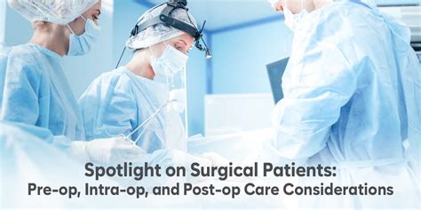 A Comprehensive Guide To Pre Op Intra Op And Post Op Care