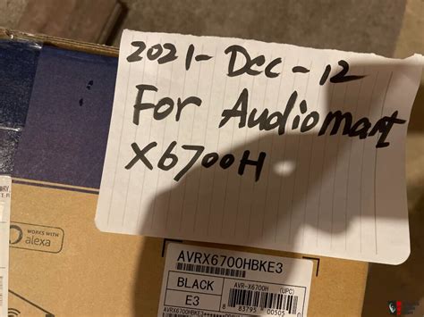 Denon AVR X6700H 11 2 Ch 8K AV Receiver With 3D Audio HEOS Built In