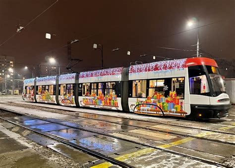 Świąteczny tramwaj Warszawa trasa