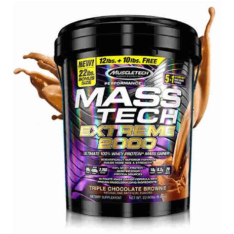Mass Tech Extreme Libras Muscletech