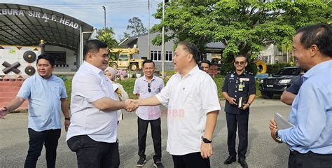 Robert Bersama Shahelmey Adakan Lawatan Kerja Di Kota Belud Utusan