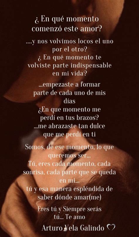Eres un hombre maravilloso Te AMO Te extraño tanto amor Te pienso