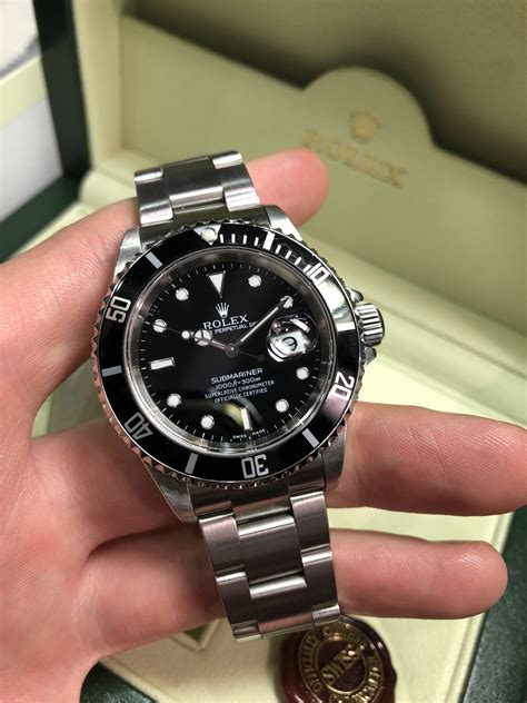 ROLEX SUBMARINER DATE 16610 Carr Watches
