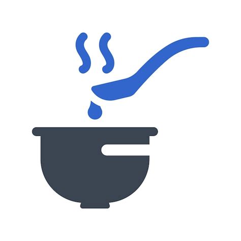 El Icono De La Sopa Tailandesa Vector Premium
