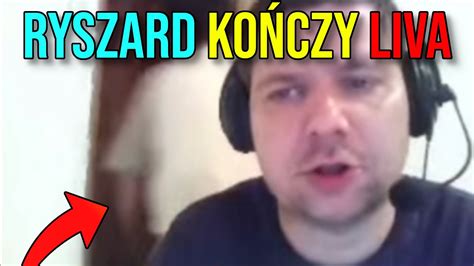 Dawid Jasper Ryszard kończy liva YouTube