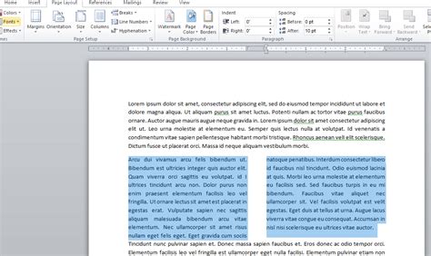 How To Create Columns In Pages Document Printable Online