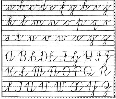 Letra Cursiva Con Plumon Planas Buscar Con Google Cursive Writing