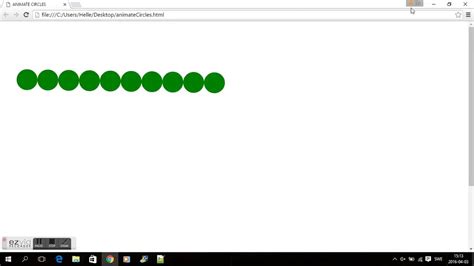 html5 canvas animate circles youtube
