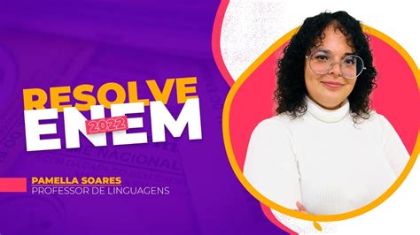 Resolve Enem Se liga na resolução de uma questão de Linguagens YouTube