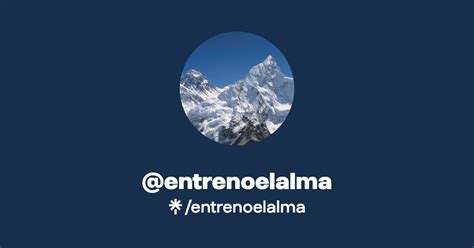 Entrenoelalma Instagram Linktree