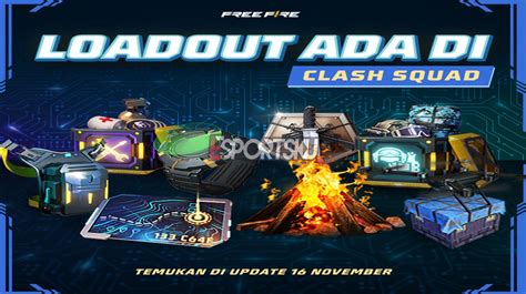 Item Loadout Masuk Mode Clash Squad Free Fire Ff Esportsku