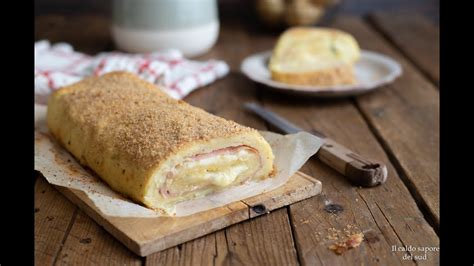 Rotolo Di Patate Con Speck E Formaggio Cotto Al Forno YouTube