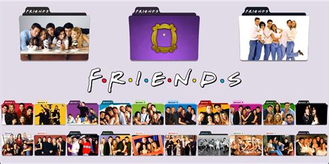 Friends TV Series Folder Icons By AckermanOP On DeviantArt