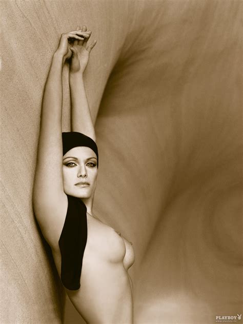 Naked Sonja Kirchberger In Playboy Magazine Germany