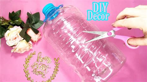 DIY DECORAÇÃO GARRAFA PET DO LIXO AO LUXO YouTube