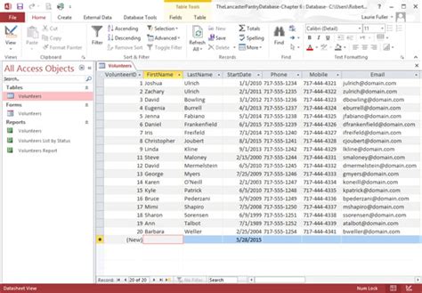 how to add a database record in access 2016 dummies